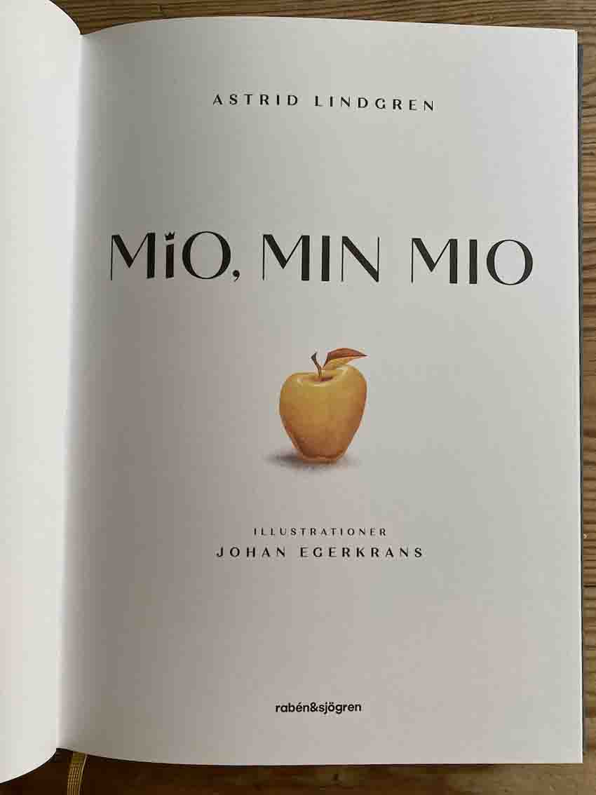 MIO, MIN MIO - SIGNED BOOK & PRINT – Johan Egerkrans Shop